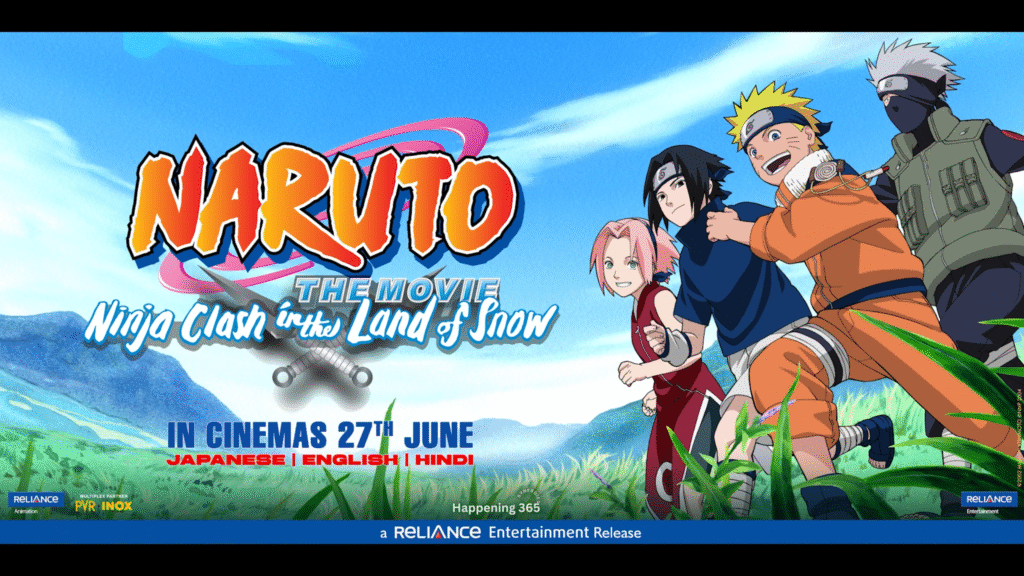 Naruto The Movie : Ninja Clash in the Land of Snow hits Indian Theatres ...