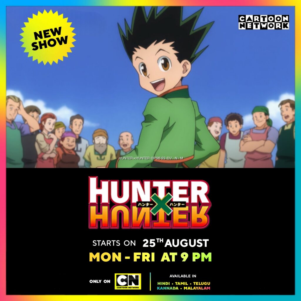Hunter X Hunter’ Gets Multilingual Premiere on Cartoon Network India ...