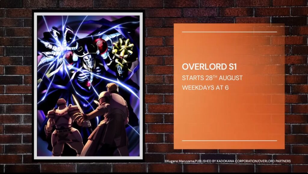 Zee Cafe to Premiere OVERLORD Anime Series for the first time on Indian ...